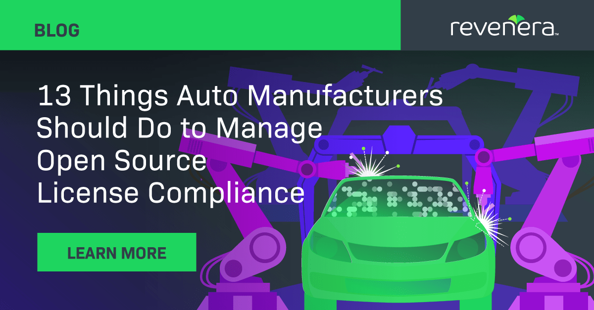 13 Tips for Auto Makers on Open Source License Compliance